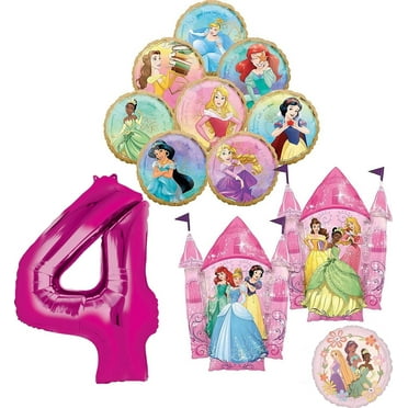 the ULTIMATE 14pc Disney Princess BIRTHDAY PARTY Balloons Decorations ...