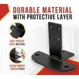 4 Pack Modular Strut Channel Mount Brackets For Installing Shelving ...