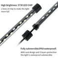 CMrtew Compact Multicolor LED Aquarium Lighting with Underwater Effects ...
