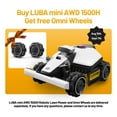 Mammotion LUBA Mini AWD 1500H Robot Lawn Mower with 4G, Reception 0.37 Acre, Max. 0.45 Acre ...
