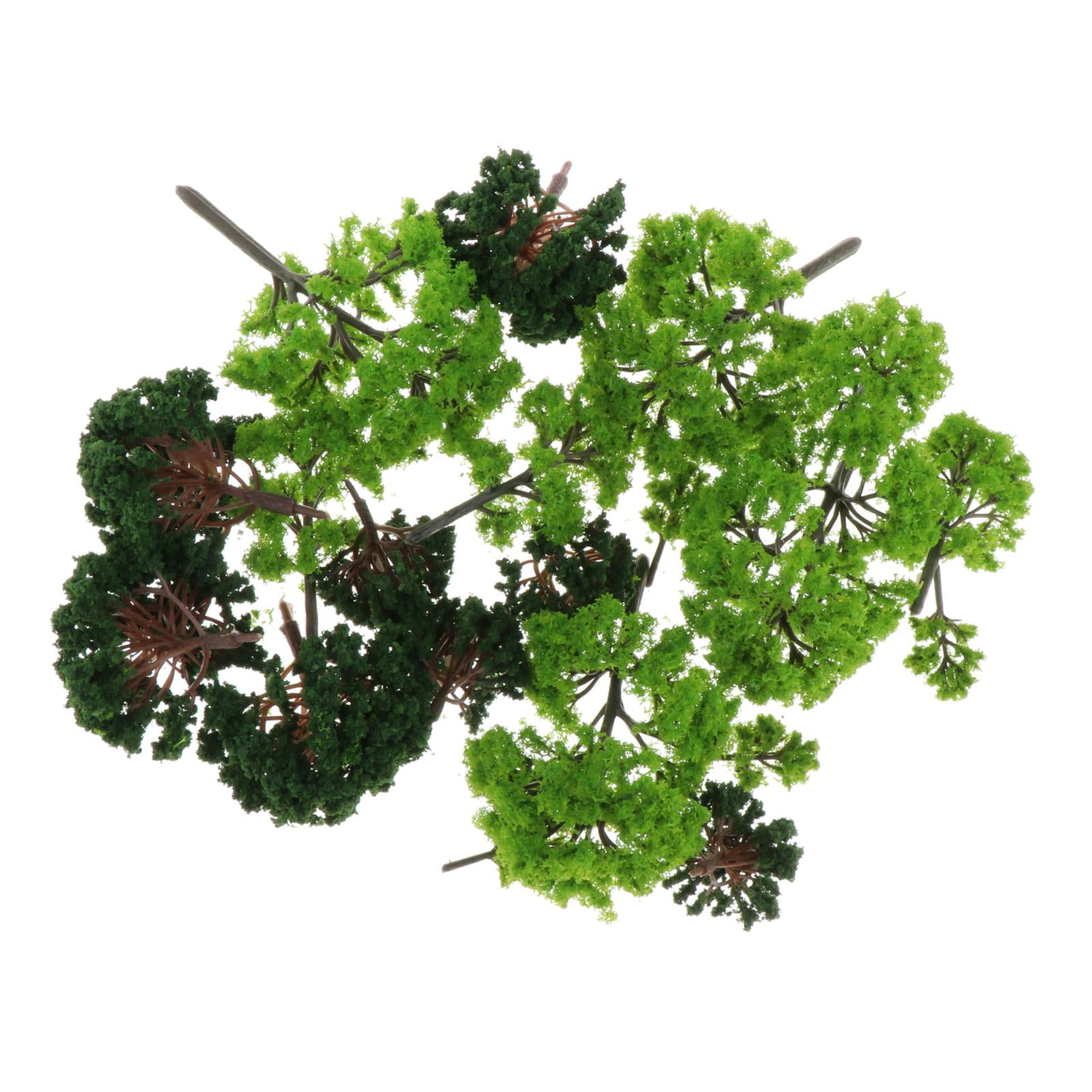 20pcs Mixed Model Trees Miniature Trees, Toy Trees for Model Train ...