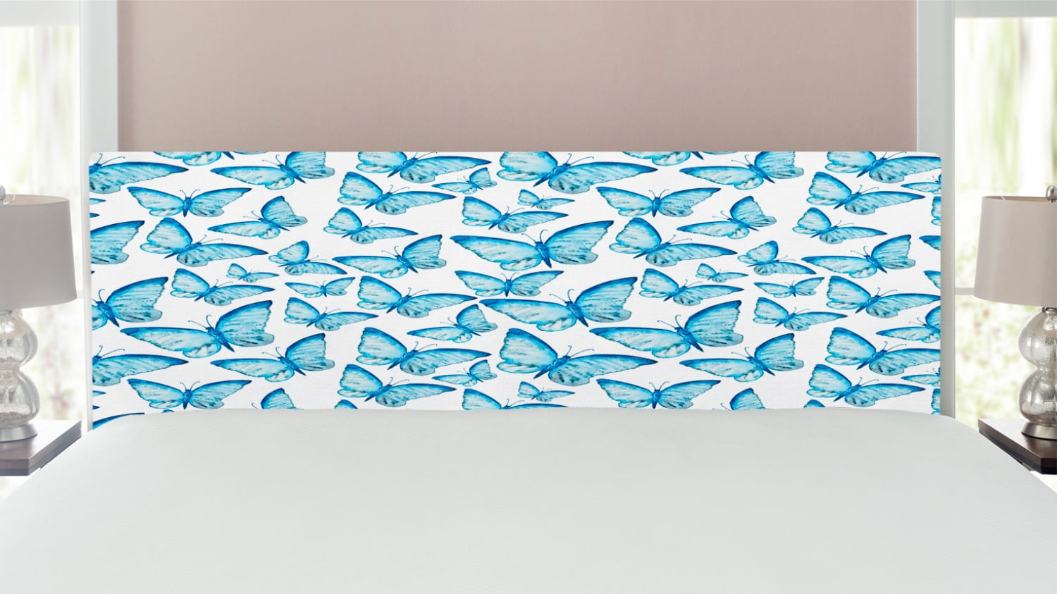 Butterfly Headboard, Moths Joy Connection Mythical Tribal and Bohemian ...