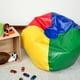 X Rocker 96" Round Vinyl Shiny Bean Bag, Available in Multiple Colors ...