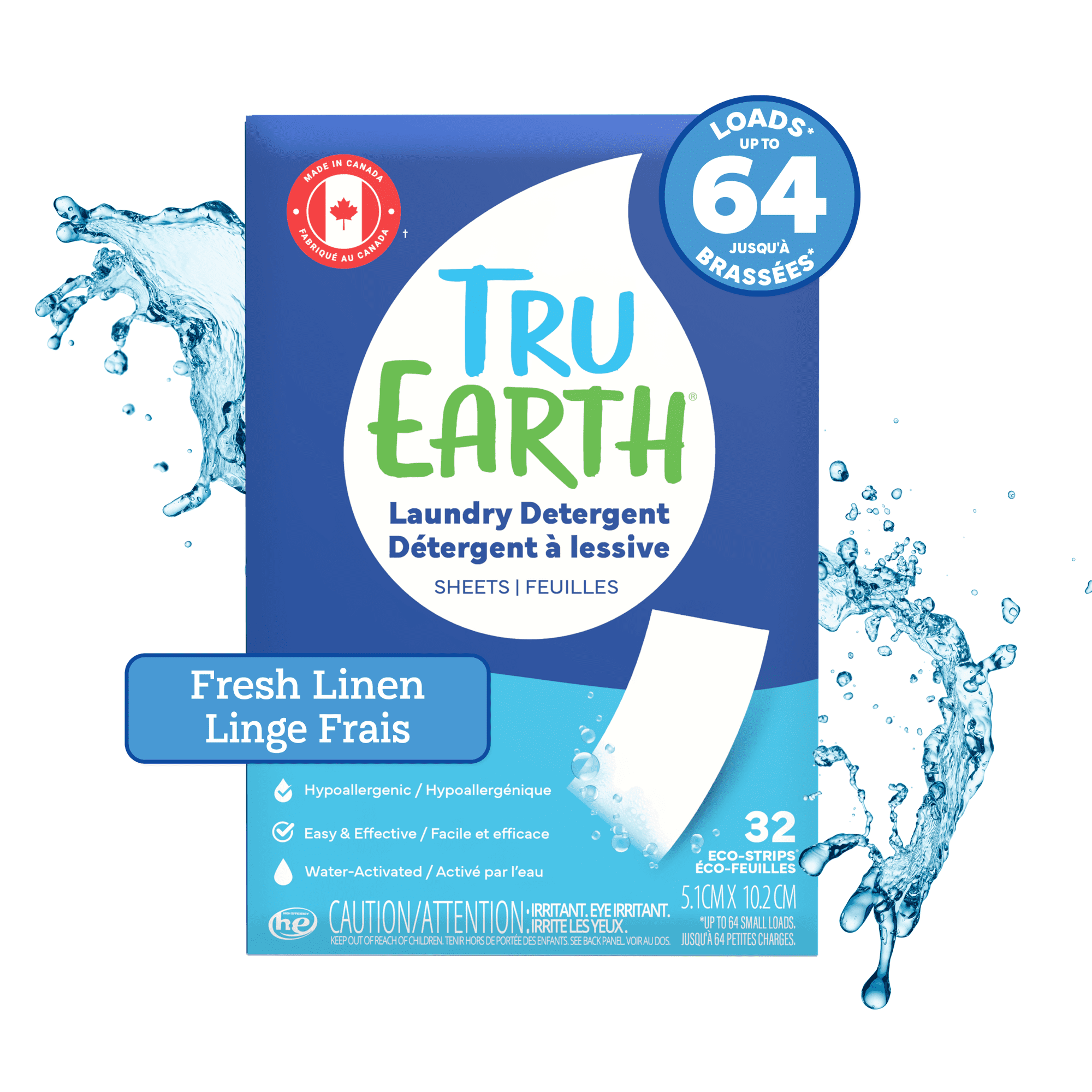 Click here for Tru Earth Laundry Detergent Sheets - 32 Strips - F... prices