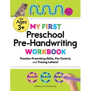 Preschool handwriting notebook : Awesome 120 Blank Dotted Lined Writing ...