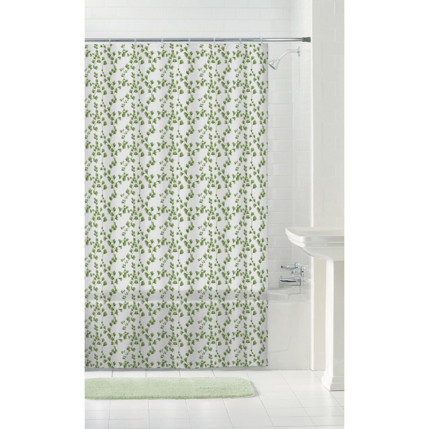 Click here for Mainstays Recycled Peva Decorative Shower Curtain... prices