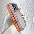 2 in 1 Camera Protection Clear Magnetic Phone Case for iPhone ...