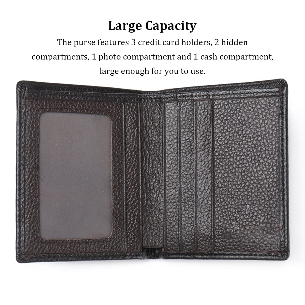 Click here for Pitrice 1/2/3 Men Leather Thin Wallet Small Classi... prices