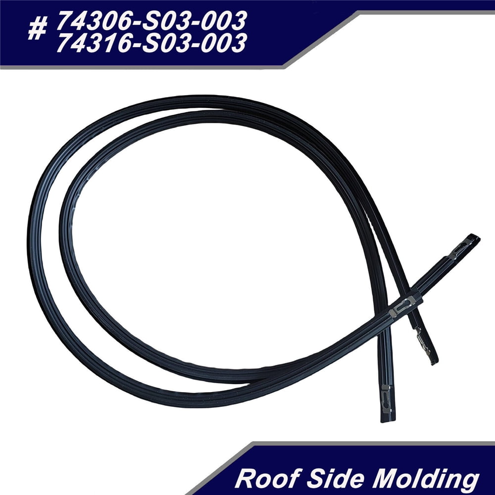 Click here for Yassdwbn 2x Car Rh & Lh Door Roof Side Molding For... prices