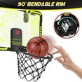 Indoor Mini Basketball Hoop for Kids with LED & Electronic Scoreboard ...