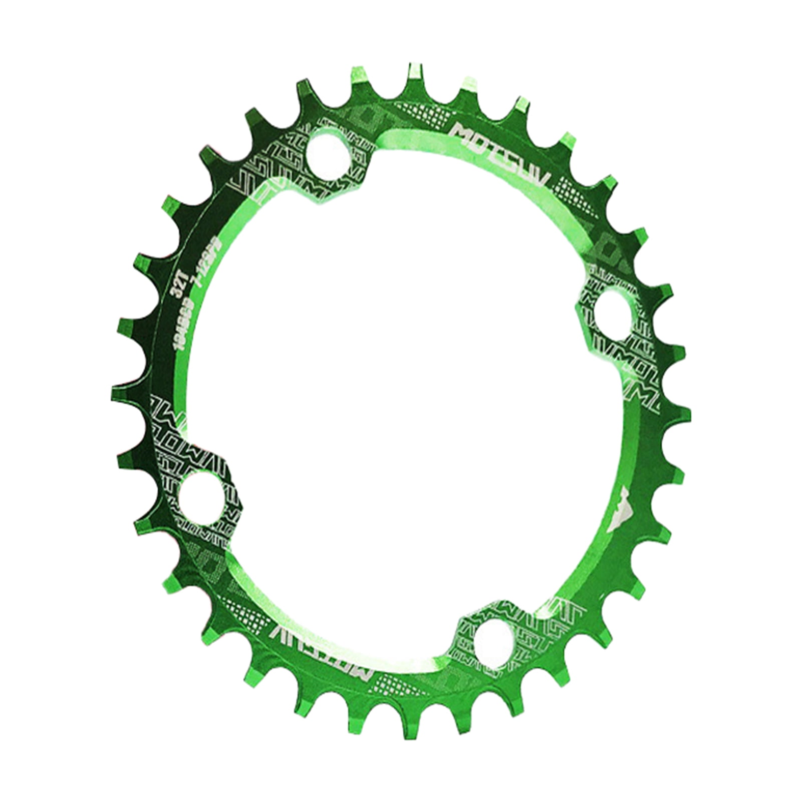 Bike Chainring, Round/Oval 104BCD 32T 34T 36T 38T Narrow Wide Single ...