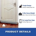 36 Inch Weighted Door Draft Stopper, 3.5lb Heavy Under Door Draft ...