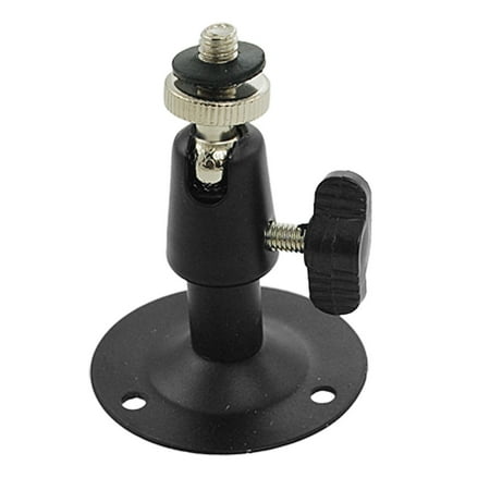 CCTV CCD Security Camera Round Base Ceiling Wall Mount Bracket Black ...