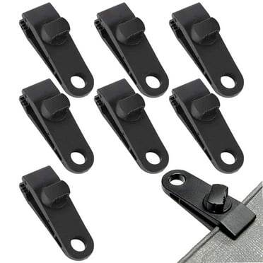 Tarp Clips for Camping Tent Accessories Tarp Clips Lock Grip Heavy Duty ...