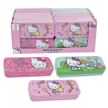 Sanrio Hello Kitty Wonderful Day Tin Pencil Box - Walmart.com