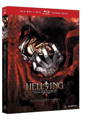 HELLSING ULTIMATE-VO1-4 BOX SET (BLU-RAY/DVD COMBO/5 DISC SET) (Blu-ray ...