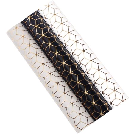 Wrapping Paper Durable Beautiful Geometric Packaging Wrapper Papercraft ...