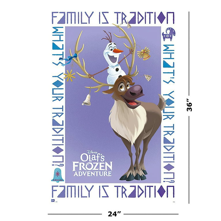 Olaf Minimalist Poster