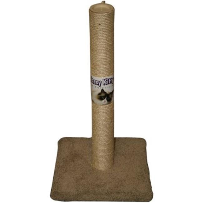 Classy Kitty 34202490253 32 in. All Sisal Cat Post - Walmart.com