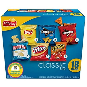 Frito-Lay Classic Mix Variety Pack, 18 Count - Walmart.com