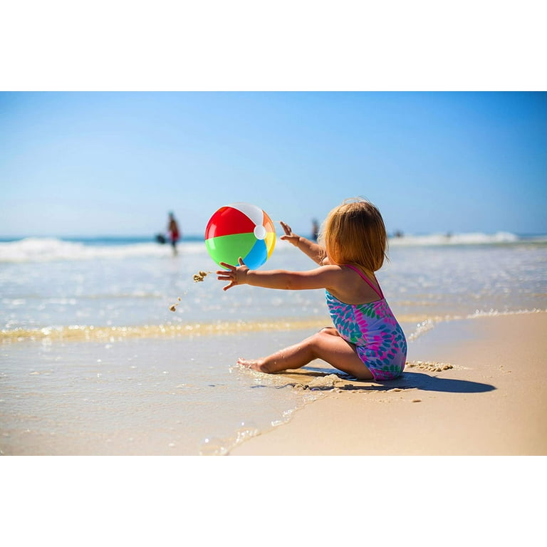 Beach Ball In Sand