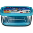 Bormioli Rocco Frigoverre Square Glass Food-Storage Containers with ...