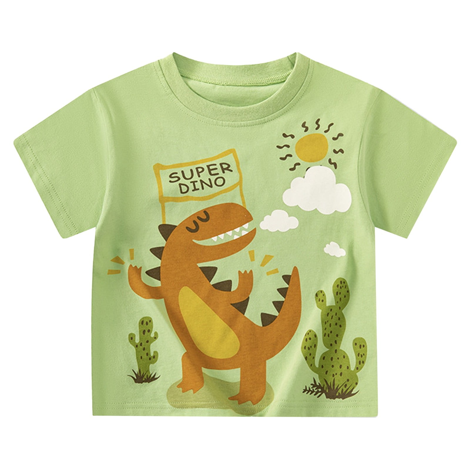 Click here for Wenxiaoo Little Boys T Shirt Toddler Dinosaur Shir... prices