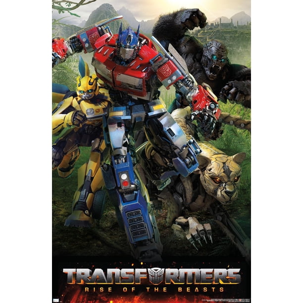 Transformers: Rise of the Beasts - Big 4 Wall Poster, 22.375" x 34 ...