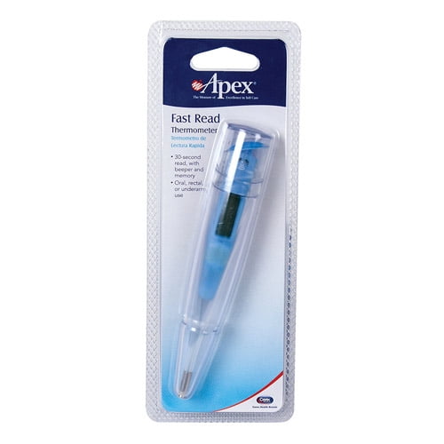 Apex Fast Read Digital Thermometer For Oral Rectal Or Underarm Use