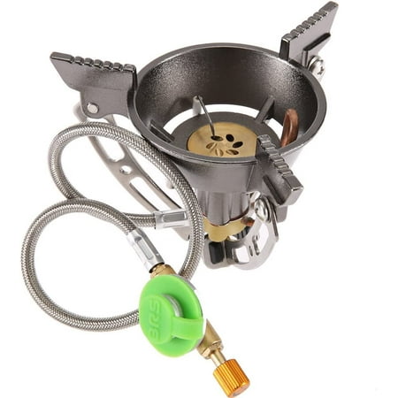 Windproof Outdoor Camping Stove Gas Burner UltralightCooker Climbing ...