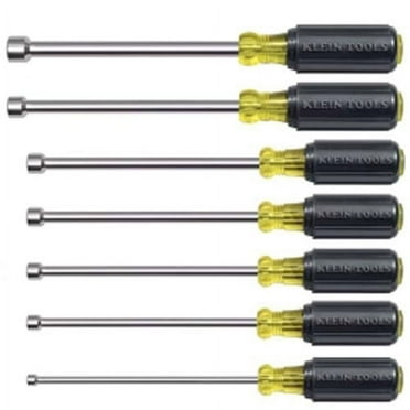 Free Shipping! Klein Tools 647M Magnetic Nut Driver Set 6-Inch Shafts ...