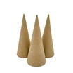AllStellar Paper Mache Cones Open Bottom 10.63x4 in. Set of 3 (Medium ...