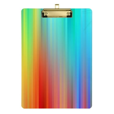 Acrylic Clipboards, Glitter Clipboard with Low Profile Gold Clip ...