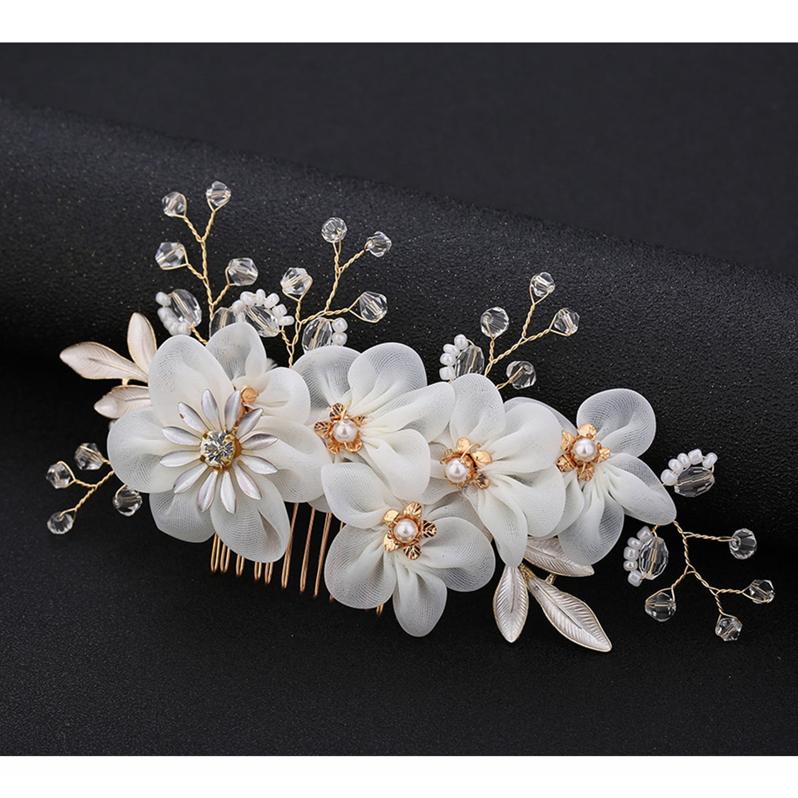 Click here for Meetca Pearl Hair Comb wedding Hair Comb Exquisite... prices