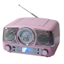 TechPlay Retro Design Compact Stereo CD, with AM/FM, BT Reception, SD ...