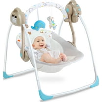 Yadala Baby Swing, Foldable Baby Swing for Infants with Adaptable ...