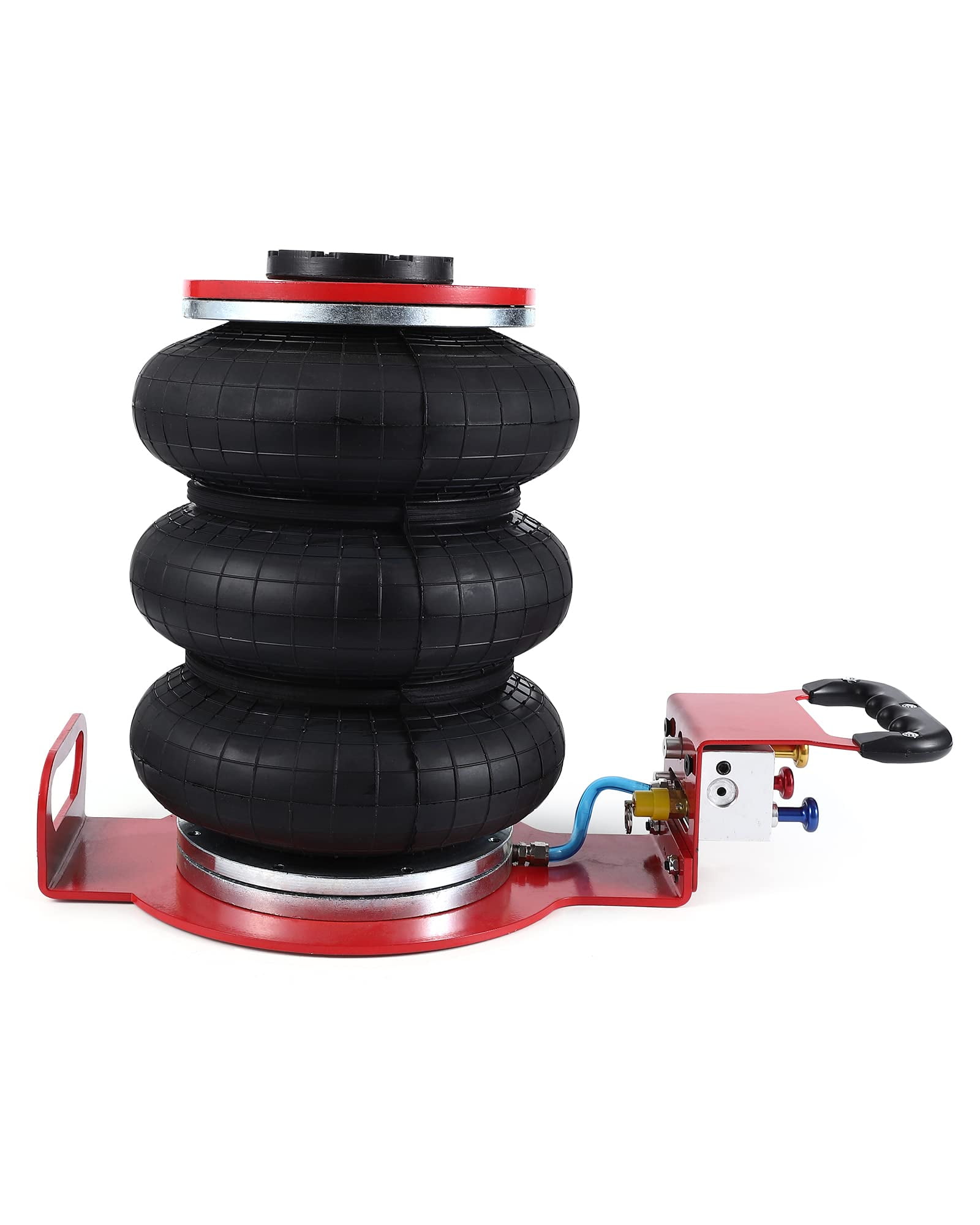 3 Ton/6600 lbs Pneumatic Jack with Non-Slip Short Handle, Portable Air ...