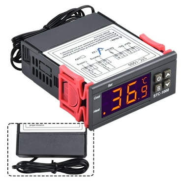15A Temperature Controller, Programmable thermostat, Simple Stage ...