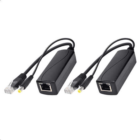 2X PS5712TG Gigabit Power Over Ethernet Splitter 10/100/1000Mpbs RJ45 ...