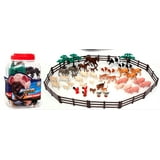 Adventure Force Farm Animals Jumbo Bucket, 55 Pieces - Walmart.com