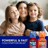 Vicks DayQuil and NyQuil Kids Cold and Cough Liquid, Cold Medicine for ...
