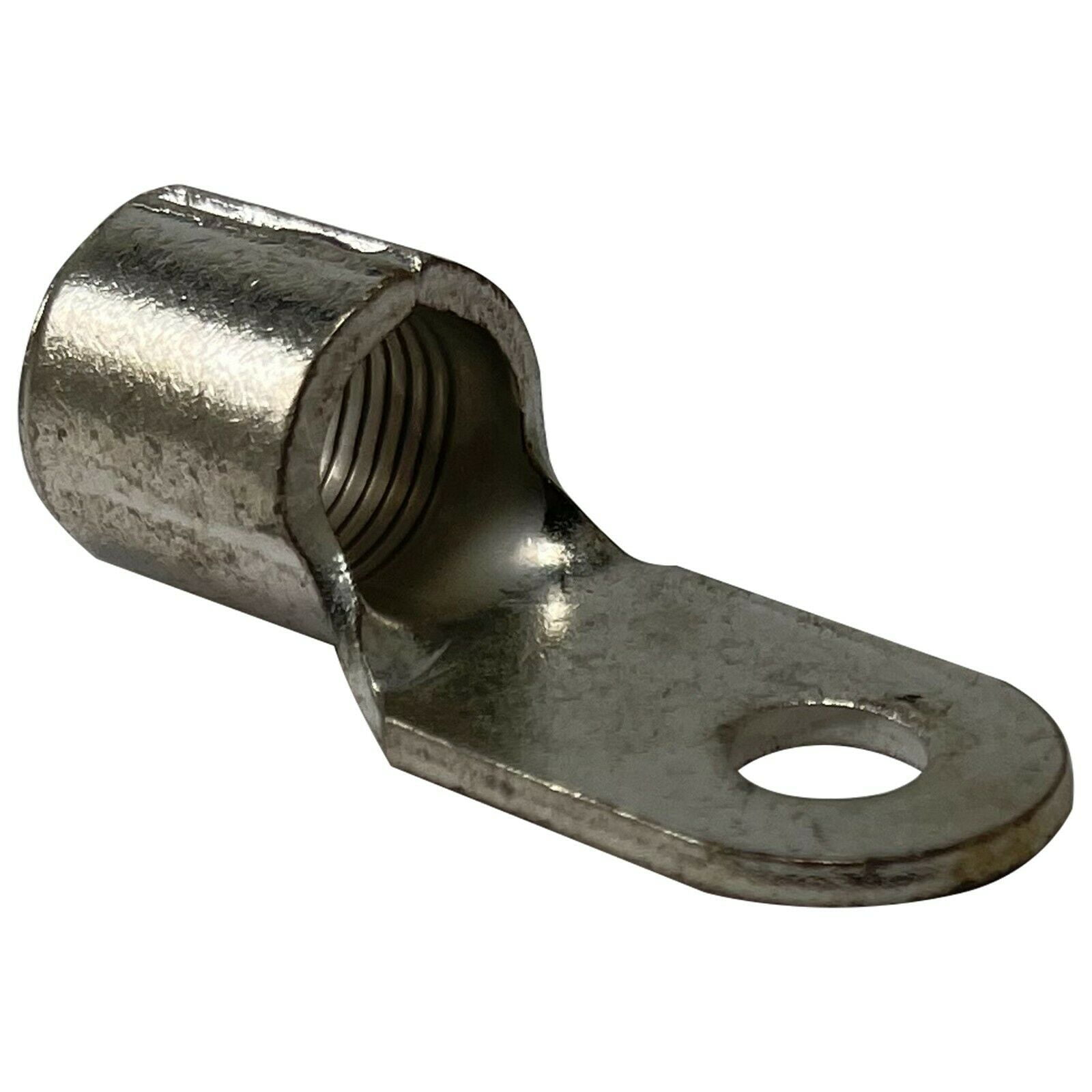 (25) Non-Insulated 2 AWG Gauge Ring Connector 1/4" Stud Electrical Wire ...