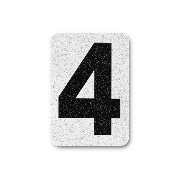 3 Inch Individual Number for Mailbox, House, Office, Apartment, Easy ...