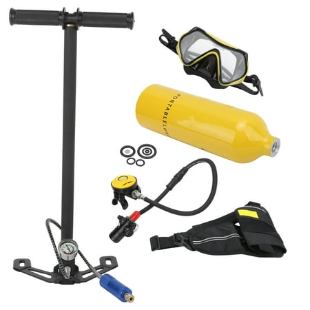 Underwater Breathing Kit Diving & DIDEEP 1L Diving Tank Equipment ...