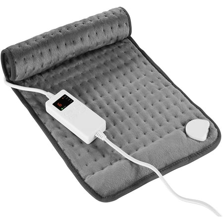 Heating Pad, 12x24" Electric Heating Pad with 6 Heat Settings 4 Timer ...