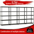 "Shuntong Atlas 4000Lbs 5-Tier Steel Shelving Unit, 36""W x 18""D x 72 ...