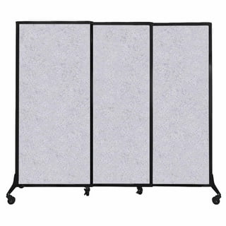 Versare Room Divider 360 Portable Wall Partition | 7 Panels Wide | 19'6 ...