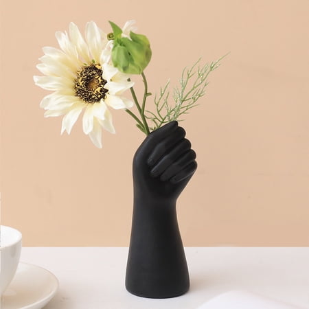 Clairlio Hand-shape Creative Vase Pen Container Vase Nordic Style for ...