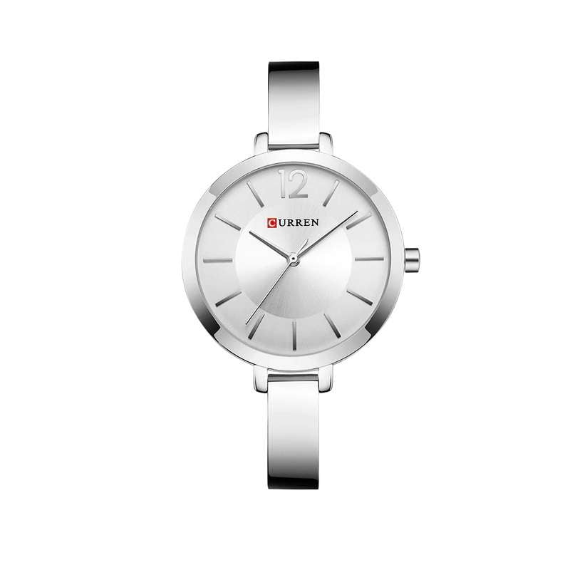 Reloj Pulsera Mujer Curren 9012 Silver | Knasta Chile