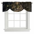 Arched Stone Doorway Tie Up Valances Curtain, Rustic Architectural Gold ...